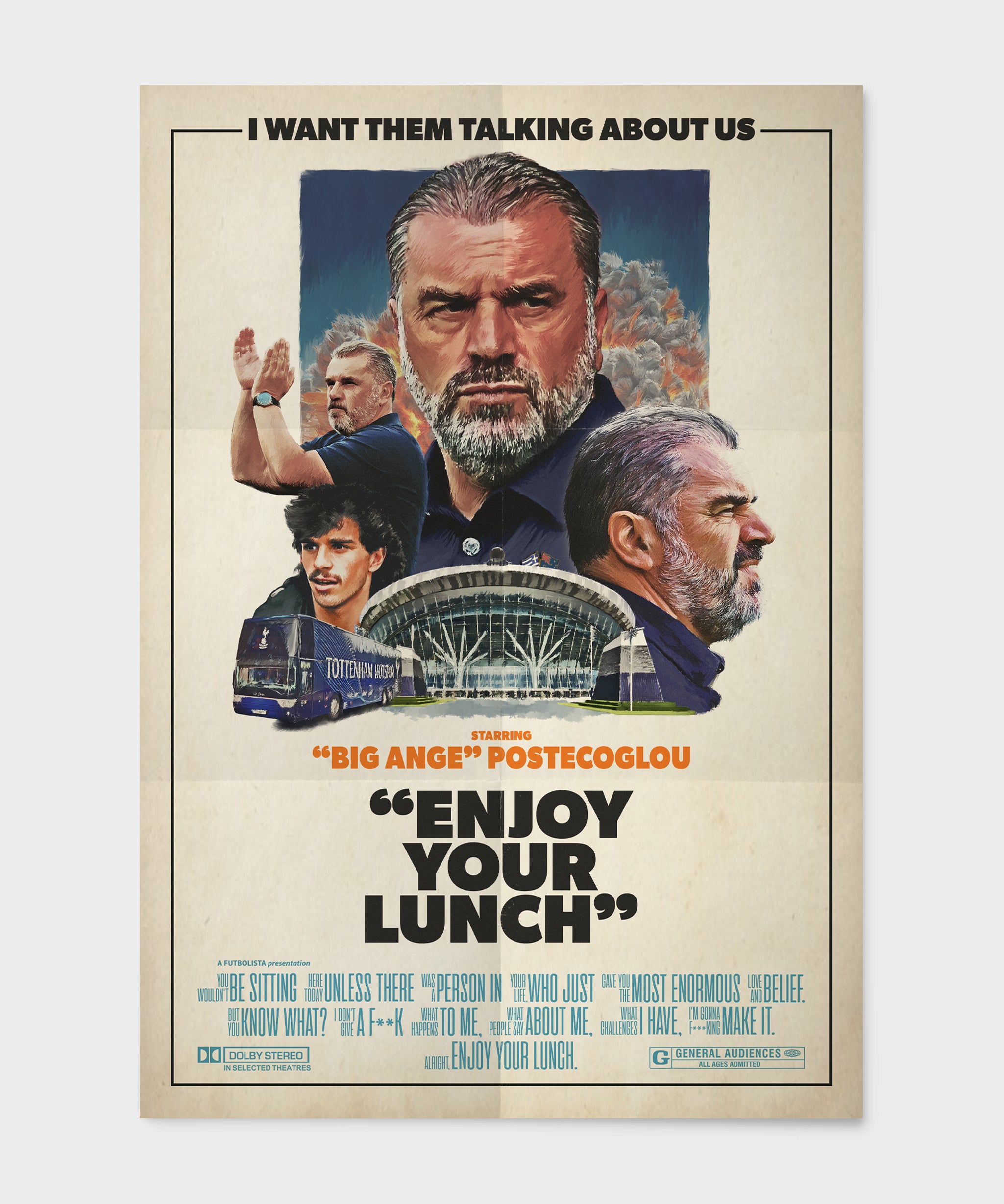 ENJOY YOUR LUNCH – Futbolista